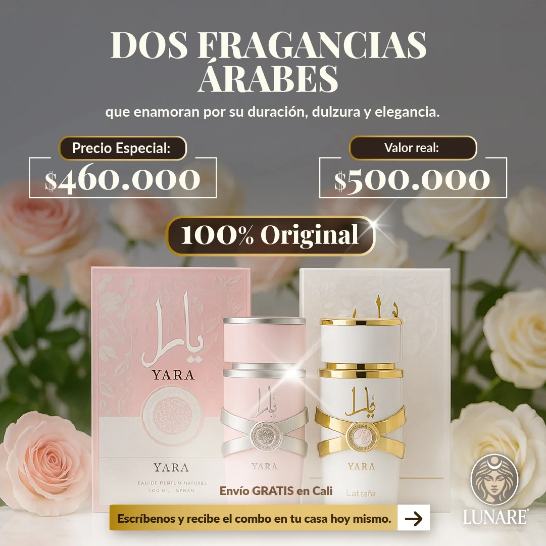 Combo YARA PINK + YARA MOI – Eau de Parfum (Mujer)